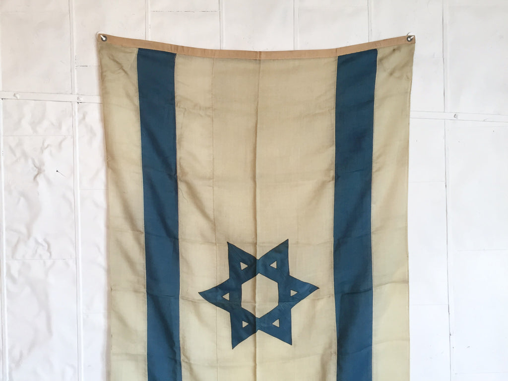 VINTAGE FLAG OF ISRAEL – Catalpa