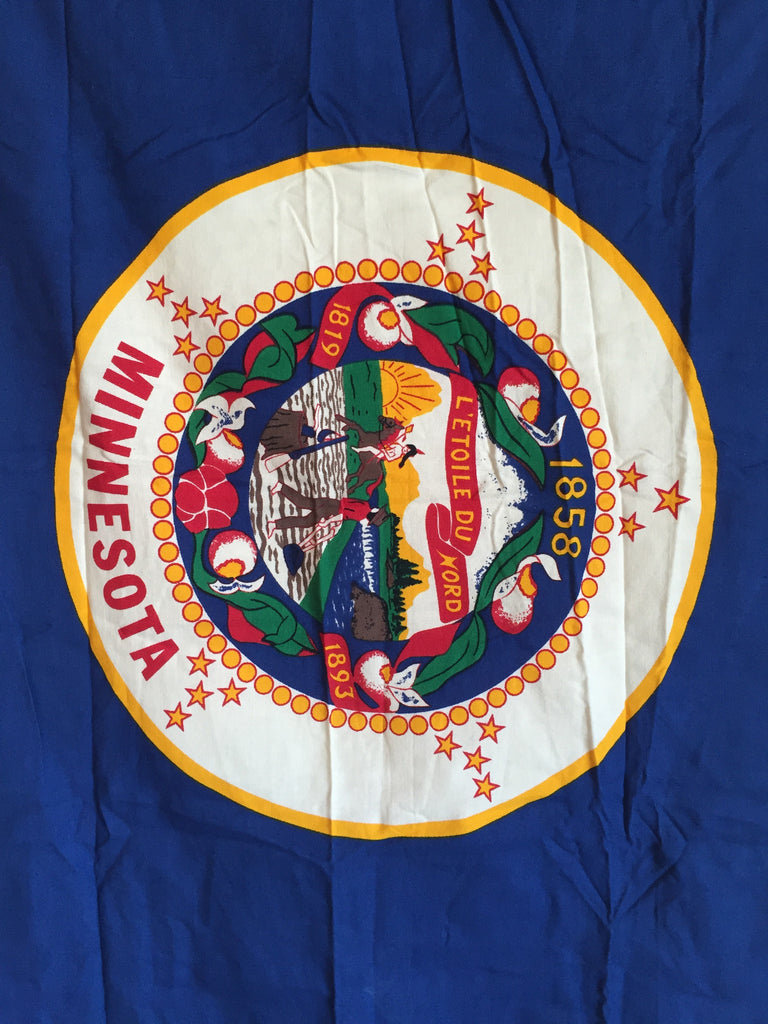 VINTAGE MINNESOTA STATE FLAG – Catalpa