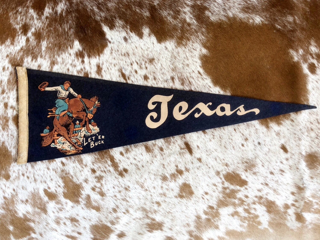 VINTAGE TEXAS PENNANT – Catalpa